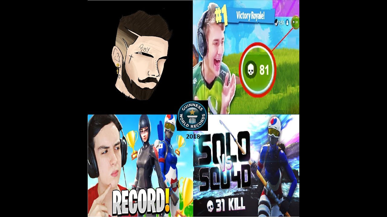 FORTNITE|MAIORES RECORDS DE 2018|PULGA-NINJA-TONY-BLACKOUTZ|#1 - YouTube