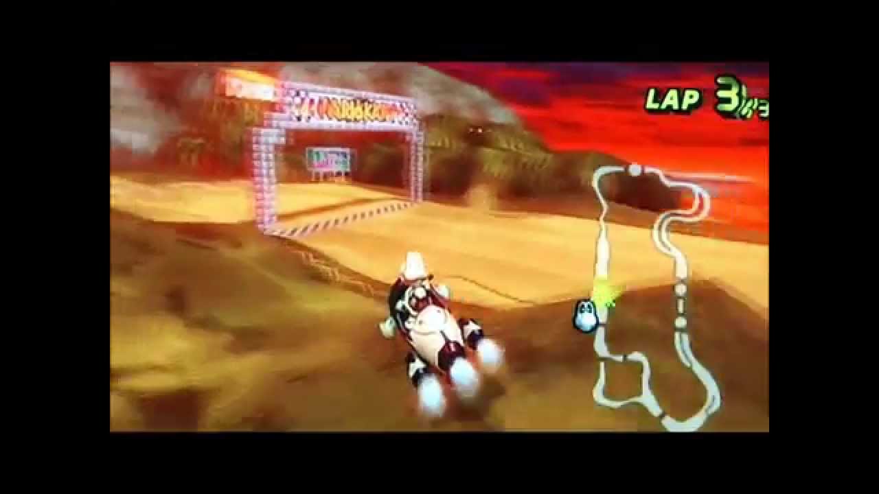 Mario Kart Wii - Grumble Volcano Ultimate Shortcut Tutorial - YouTube