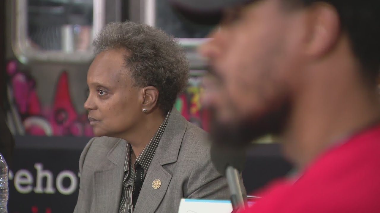 Mayor Lightfoot Travels To High Crime Neighborhoods Holds Roundtables