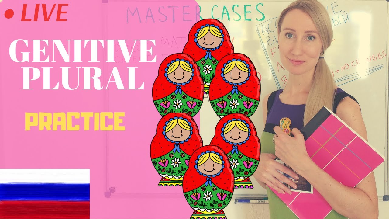 Genitive Plural / Practice - YouTube