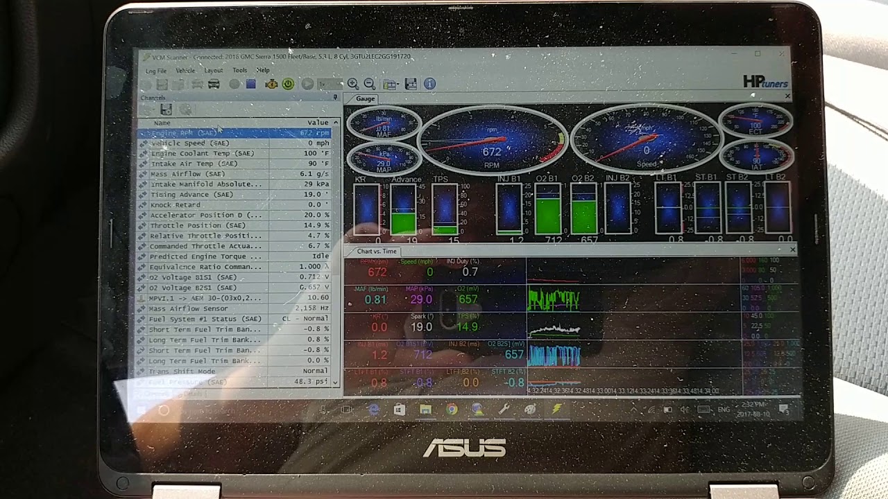 Taking A Scan With HP Tuners - YouTube