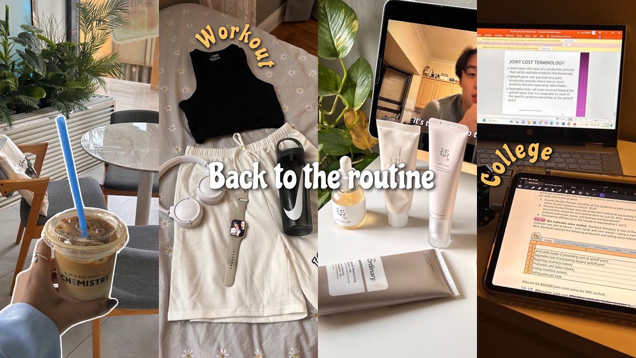 Back to the routine ★ العودة للروتين - YouTube