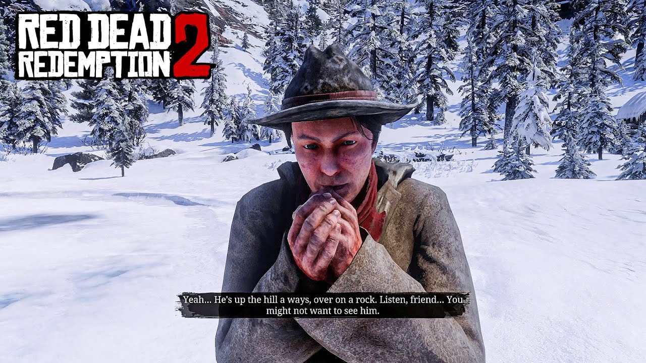 You better not to help to this npc of you want to save him -RDR2 - YouTube