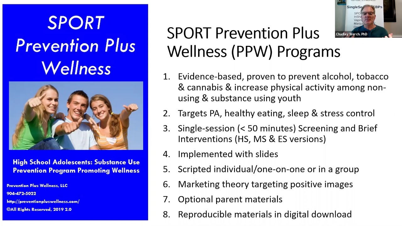 Evidence-based Prevention Plus Wellness Implementer, Training of ...