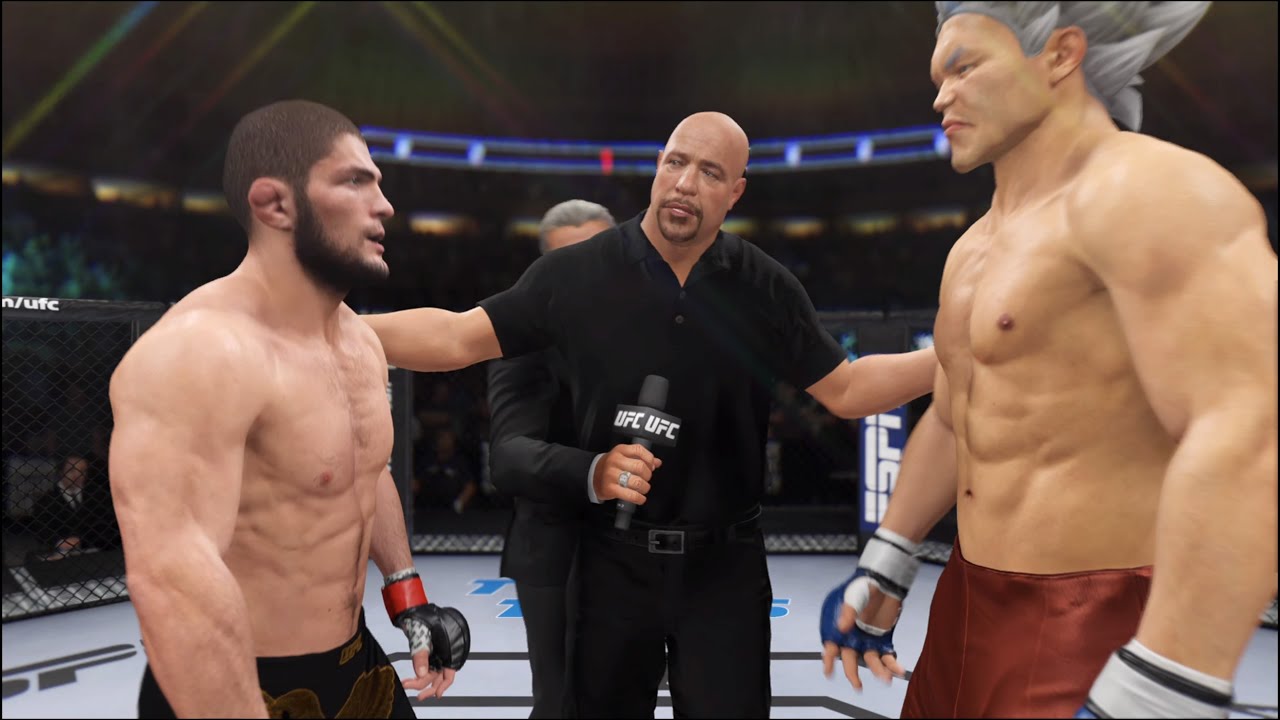 Khabib vs. Ultra Goku - EA Sports UFC 4 - Eagle Fights ☝️🦅 - YouTube