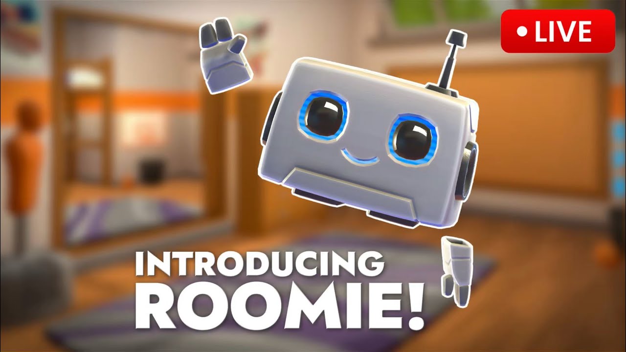 Roomie Is FINALLY Here 🥳 | Rec Room Live Stream - YouTube