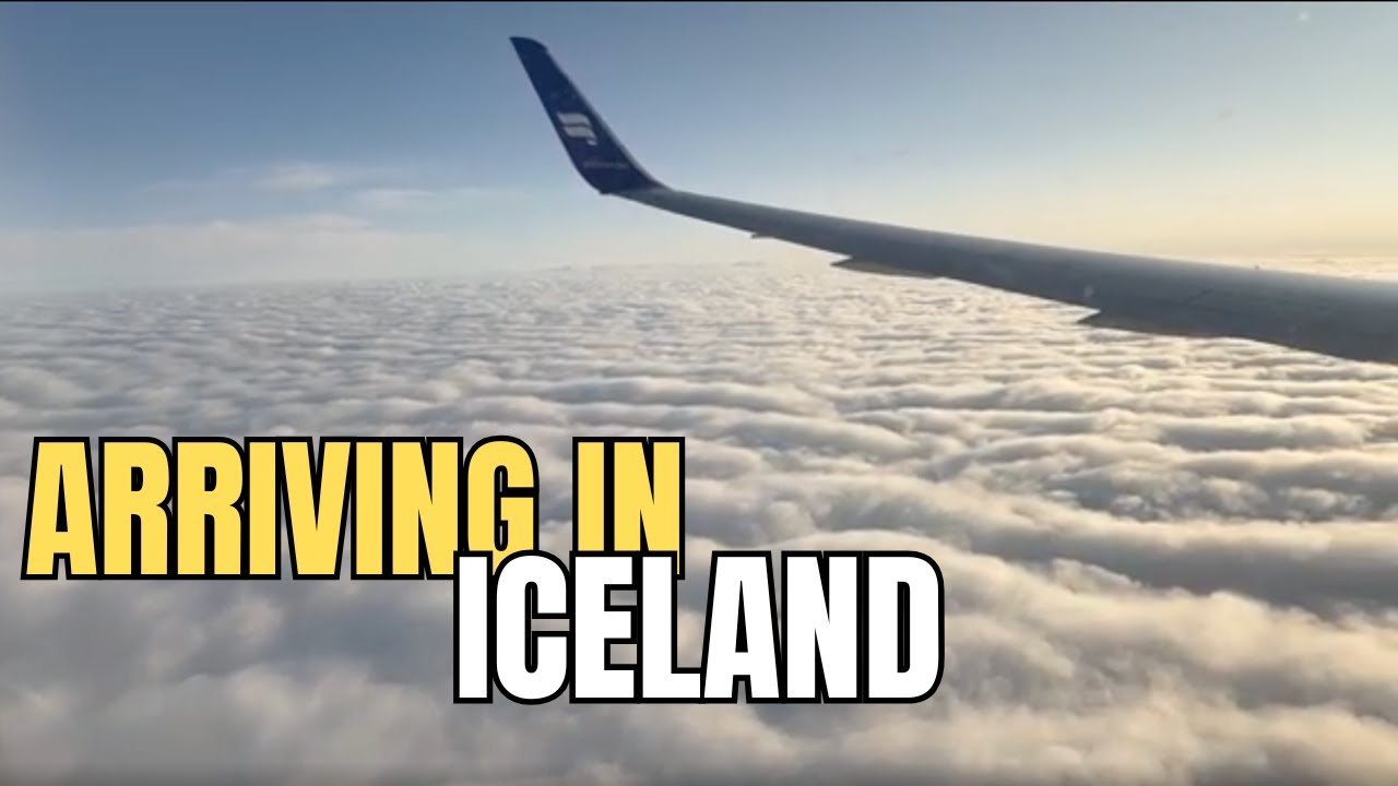 Flying Into Iceland 🇮🇸 Incredible Cloud Views Before Landing - YouTube
