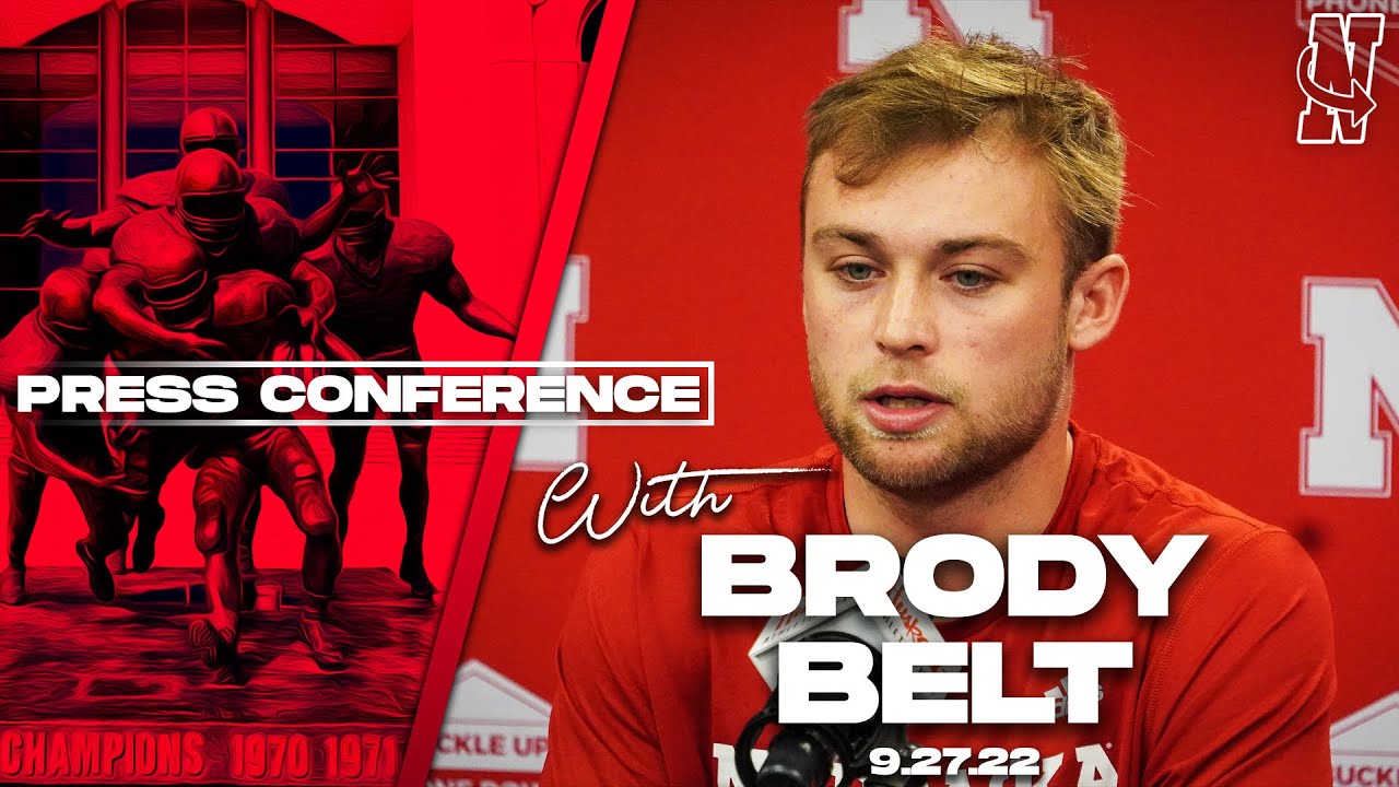 Nebraska Football: Brody Belt talks Bill Busch and more - YouTube