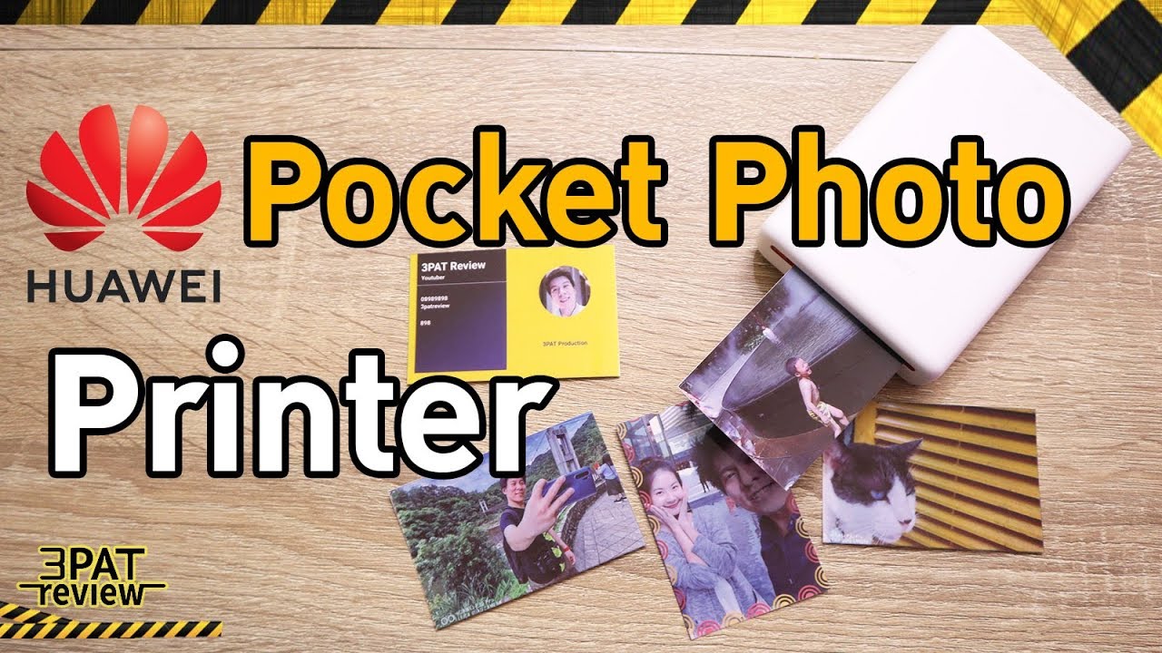 รีวิว Huawei Pocket Photo Printer ปริ้นเตอร์พกพา สนุก และ เจ๋งอะ - YouTube