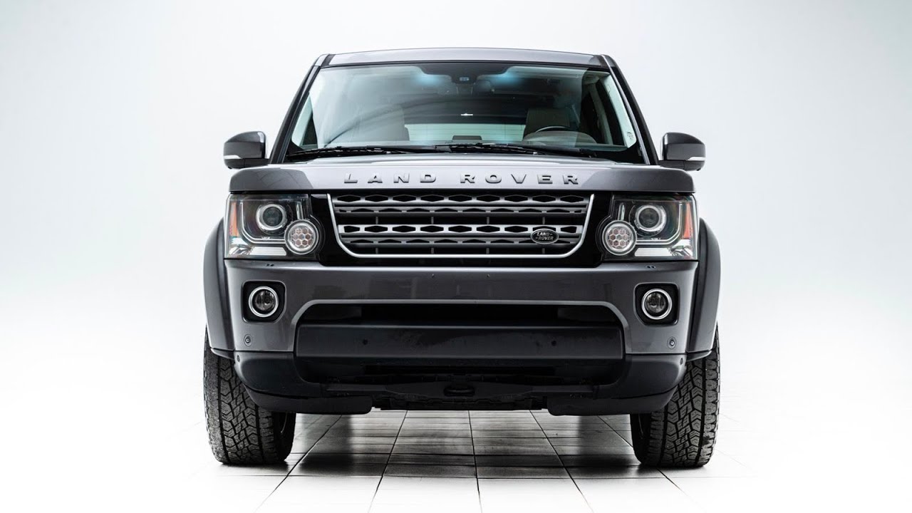2016 Land Rover Range Rover LR4 Silver Edition - YouTube