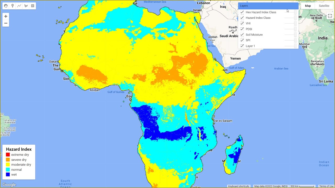 Landcover and Land use Mapping and Change detection and Drought ...