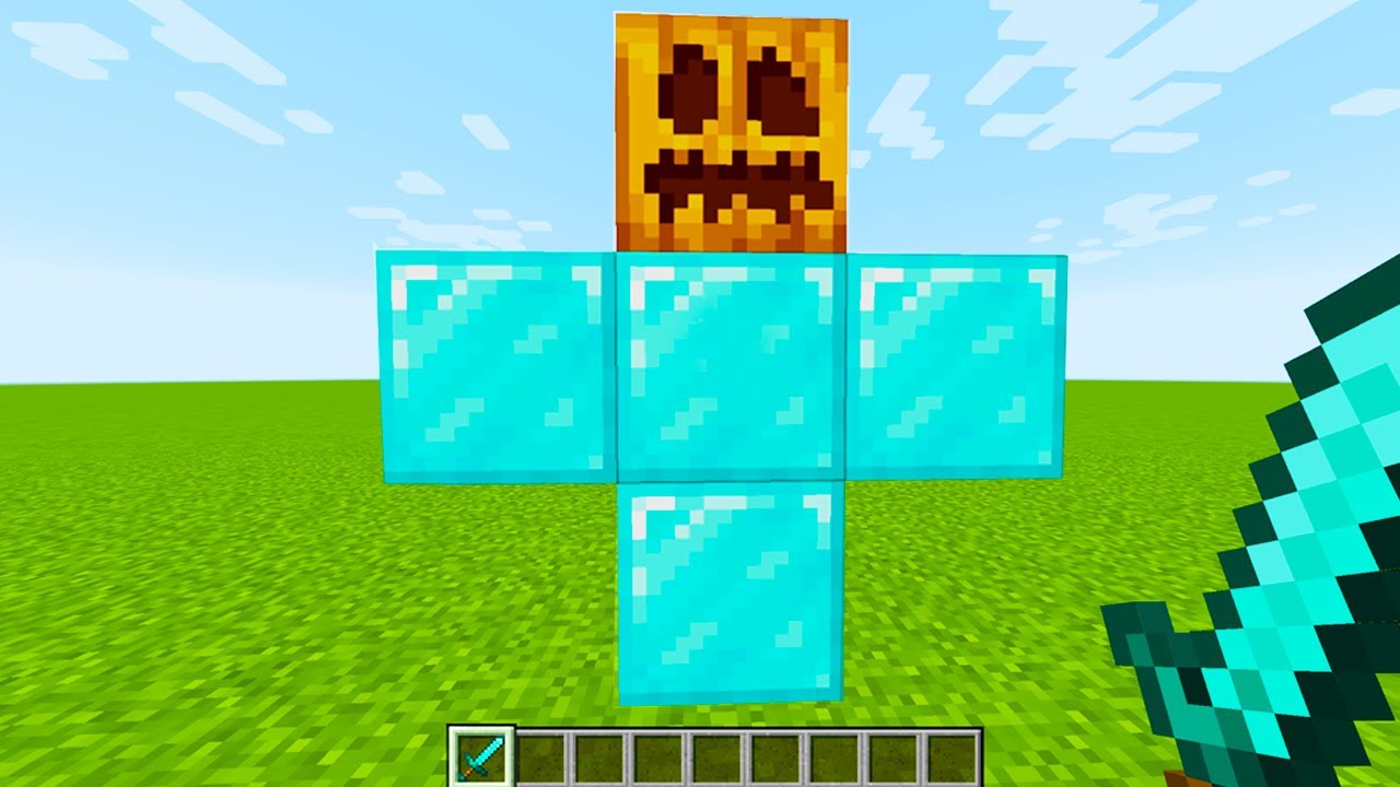 Diamond Block Golem ?? - YouTube