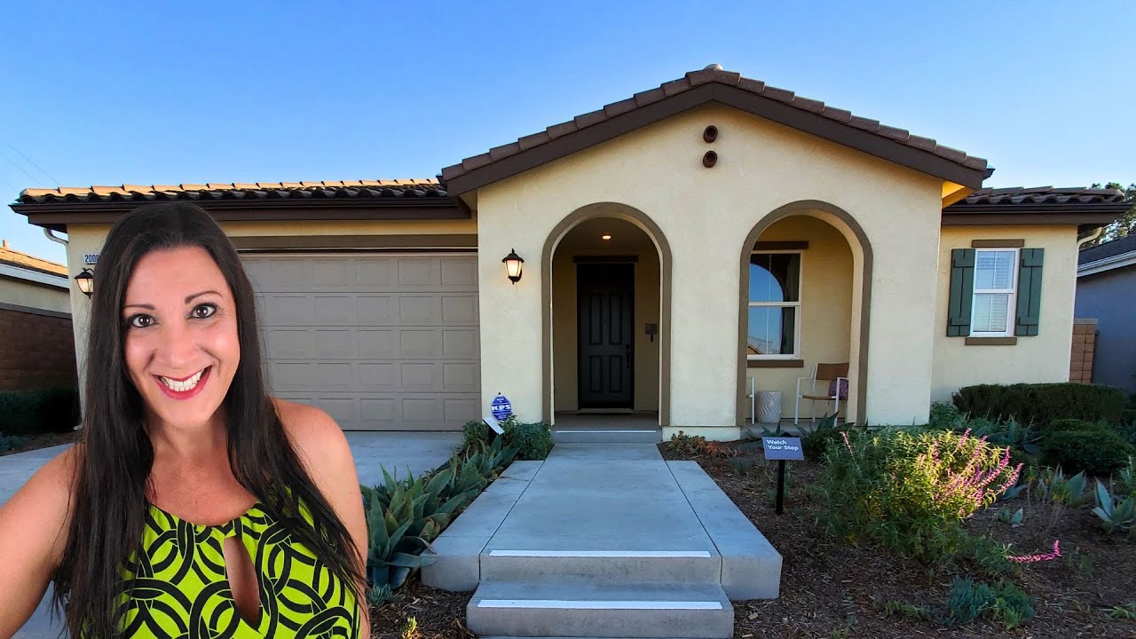 California Homes For Sale - Model House Tour - Riverside CA - YouTube