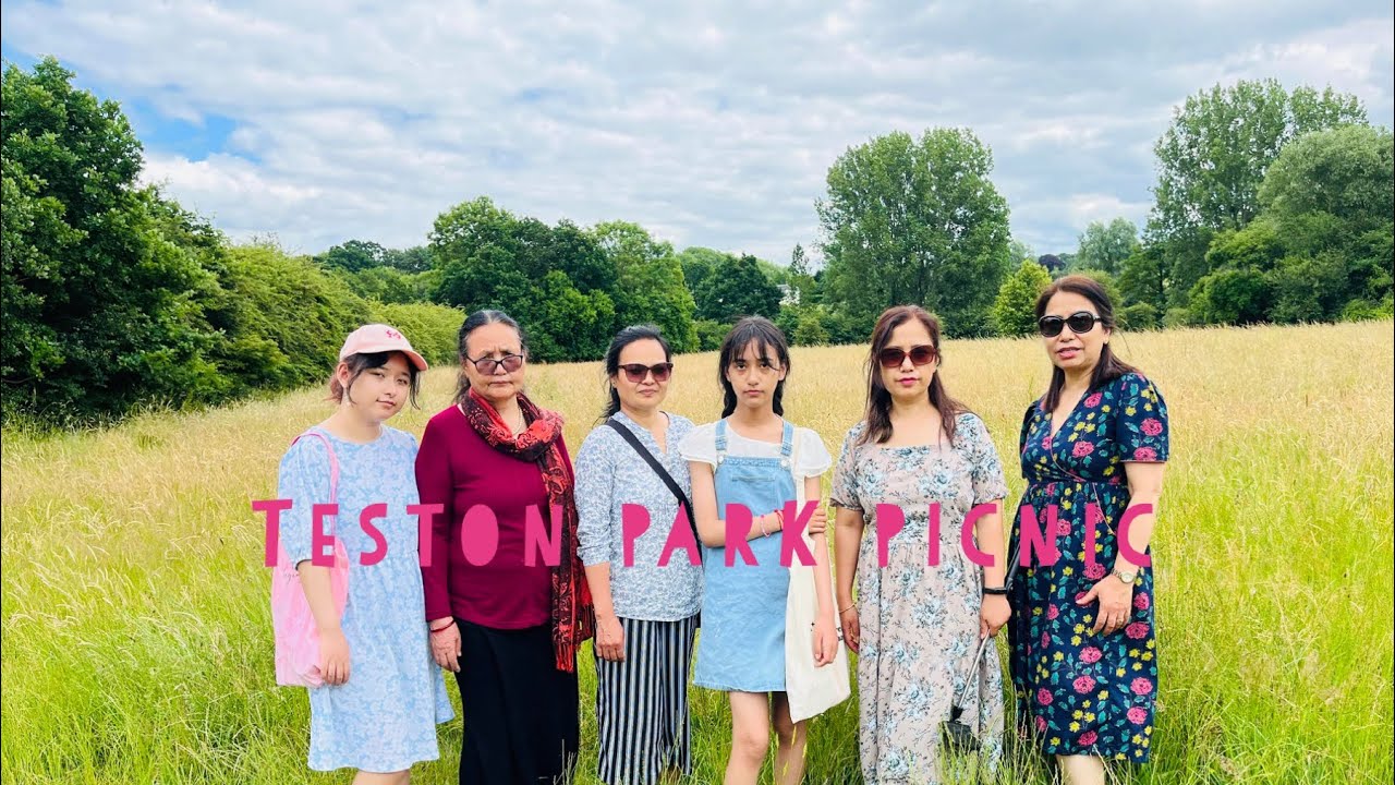 Teston Park picnic with family #picnic #kent - YouTube