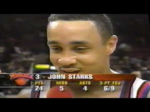 Houston Rockets at NY knicks Feb 22 1998
