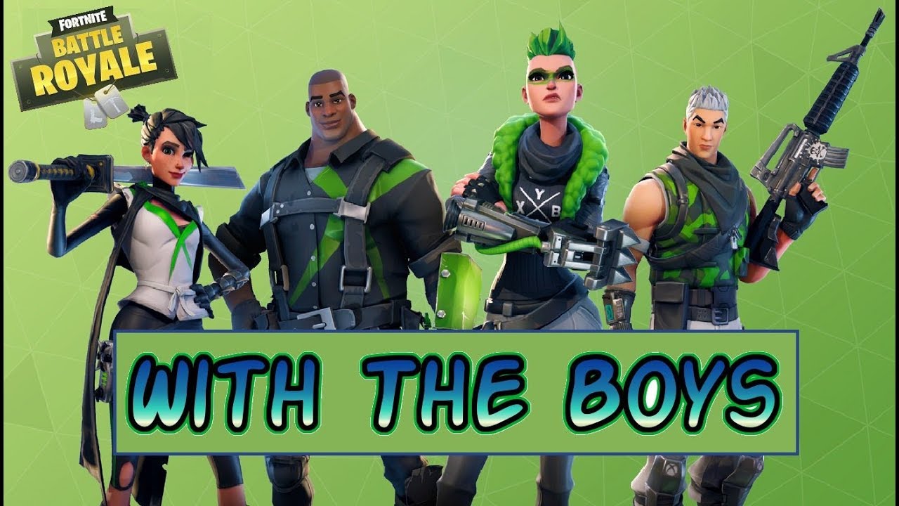 Fortnite with the boys! - YouTube