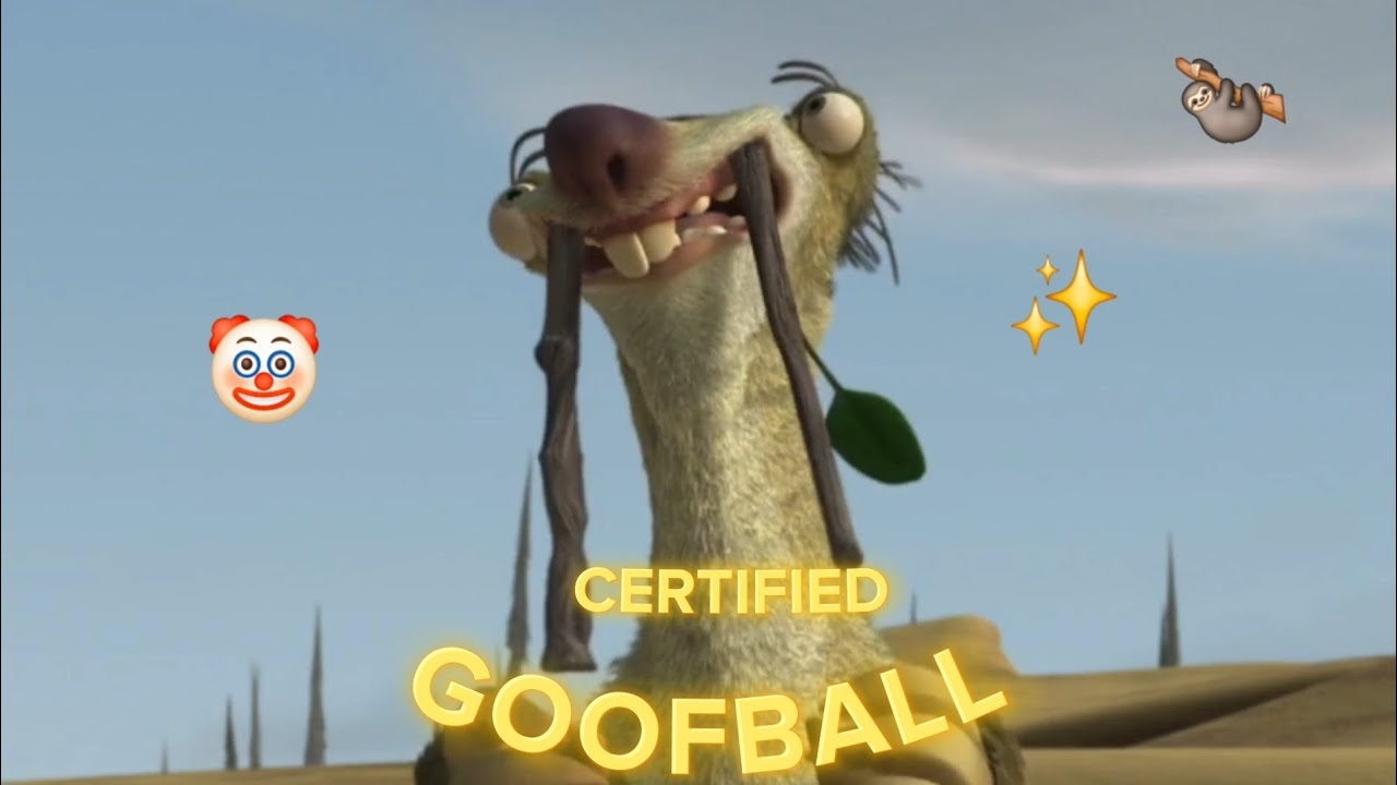 Sid the SLOTH being a certified goofball in Ice Age for 5 minutes and ...