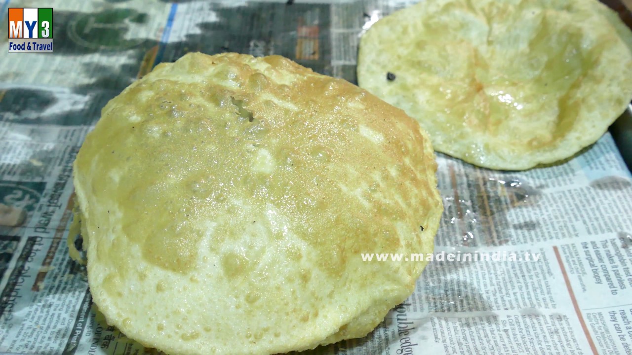Bhatura Recipe | How to Make Bhatura | Bhature Recipe Making street ...