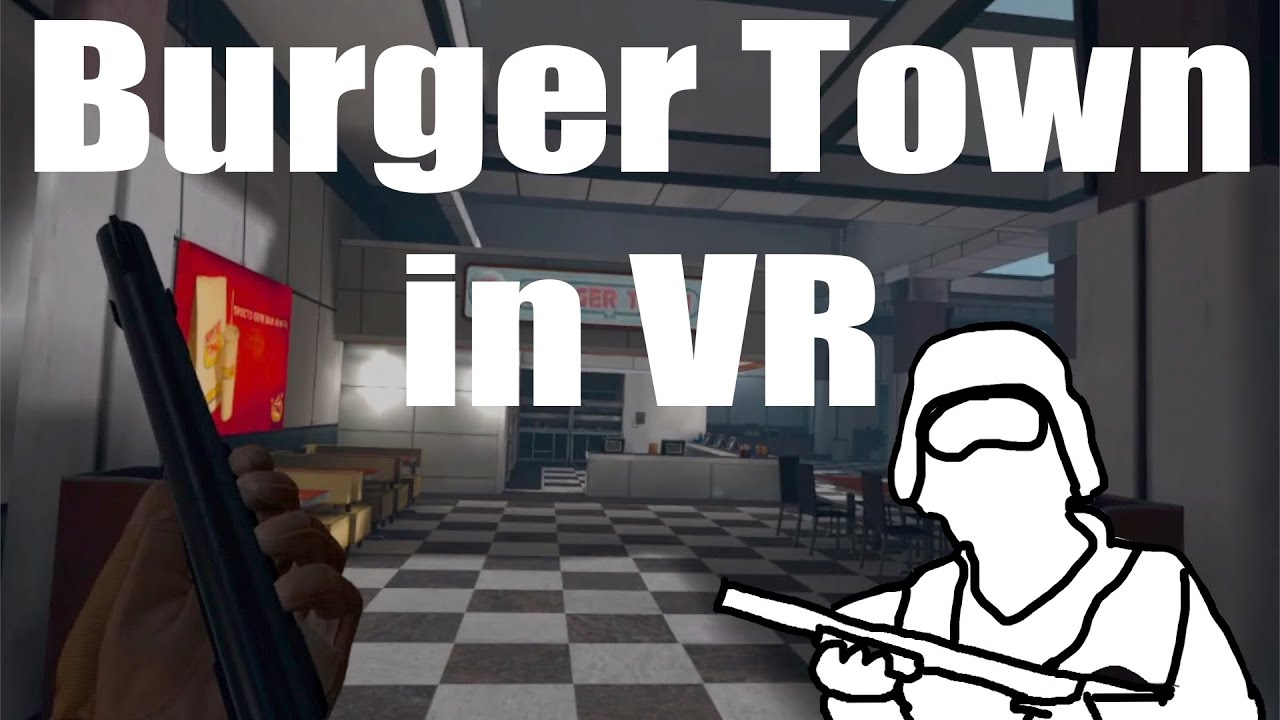 Defending the Burger Town in VR - YouTube