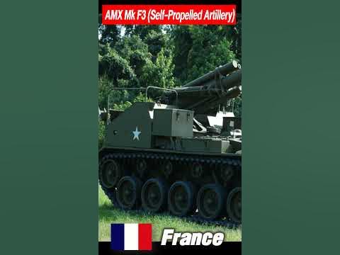 AMX Mk F3 155 mm. ปืนใหญ่อัตตาจร...คันเล็กเเต่ปืนโต ฝรั่งเศส/Captain O Story - YouTube