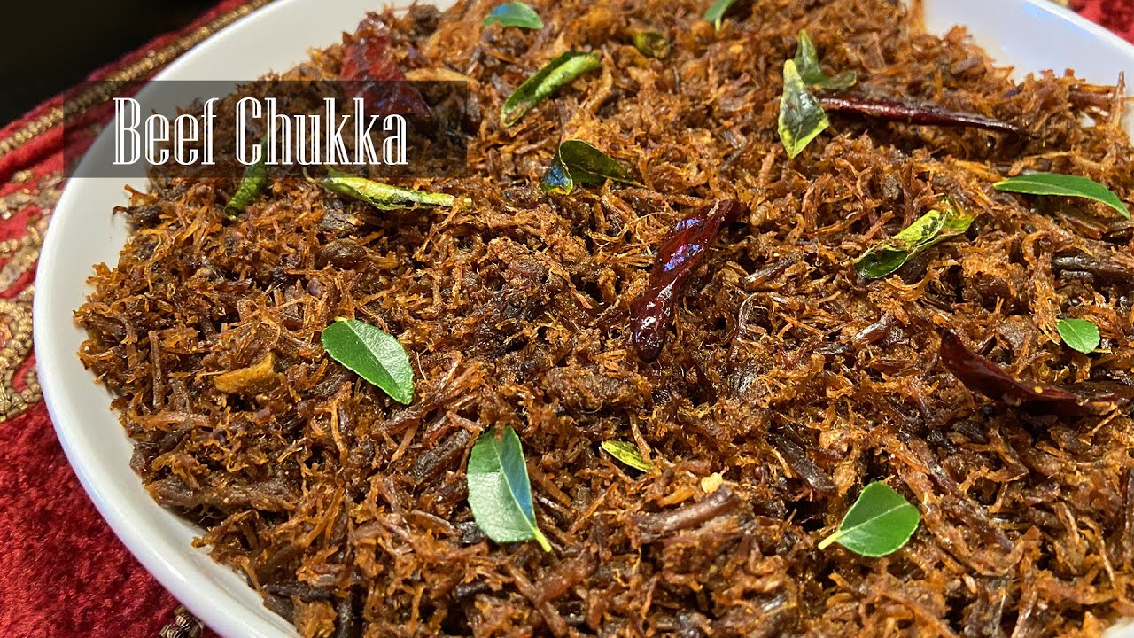 Beef Chukka | Dry Beef Stir Fry Kerala Recipe - RKC - YouTube