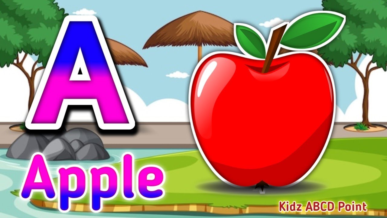 Phonics Song 2 with TWO Words in 3D - A For Airplane - ABC Alphabet ...
