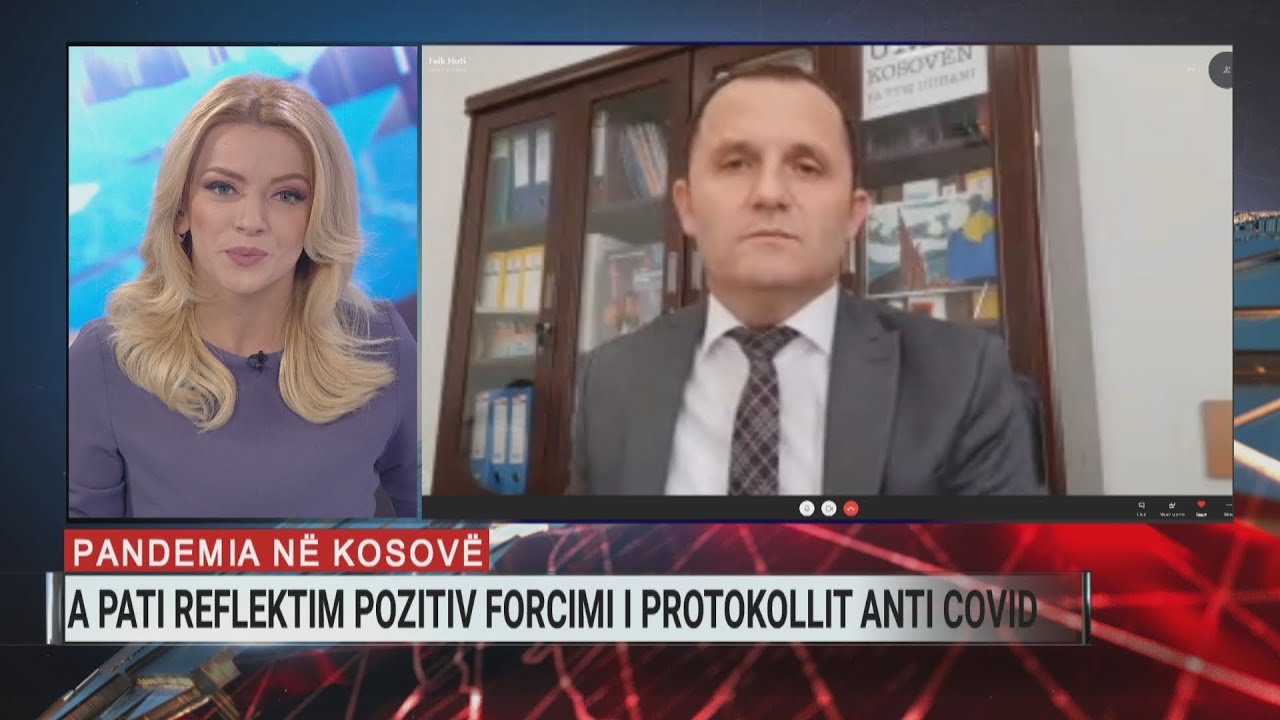 Koronavirusi në Kosovë, Faik Hoti: Po hyjmë në një fazë të re - YouTube