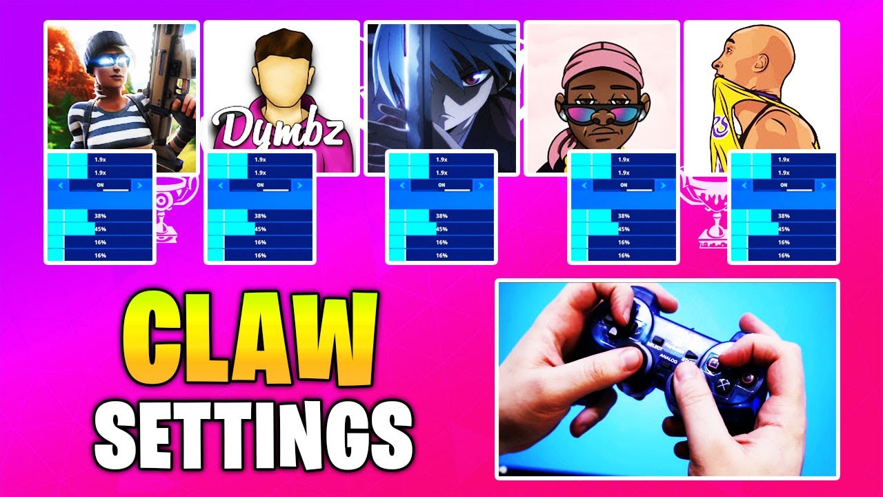Best Claw Controller Settings - YouTube