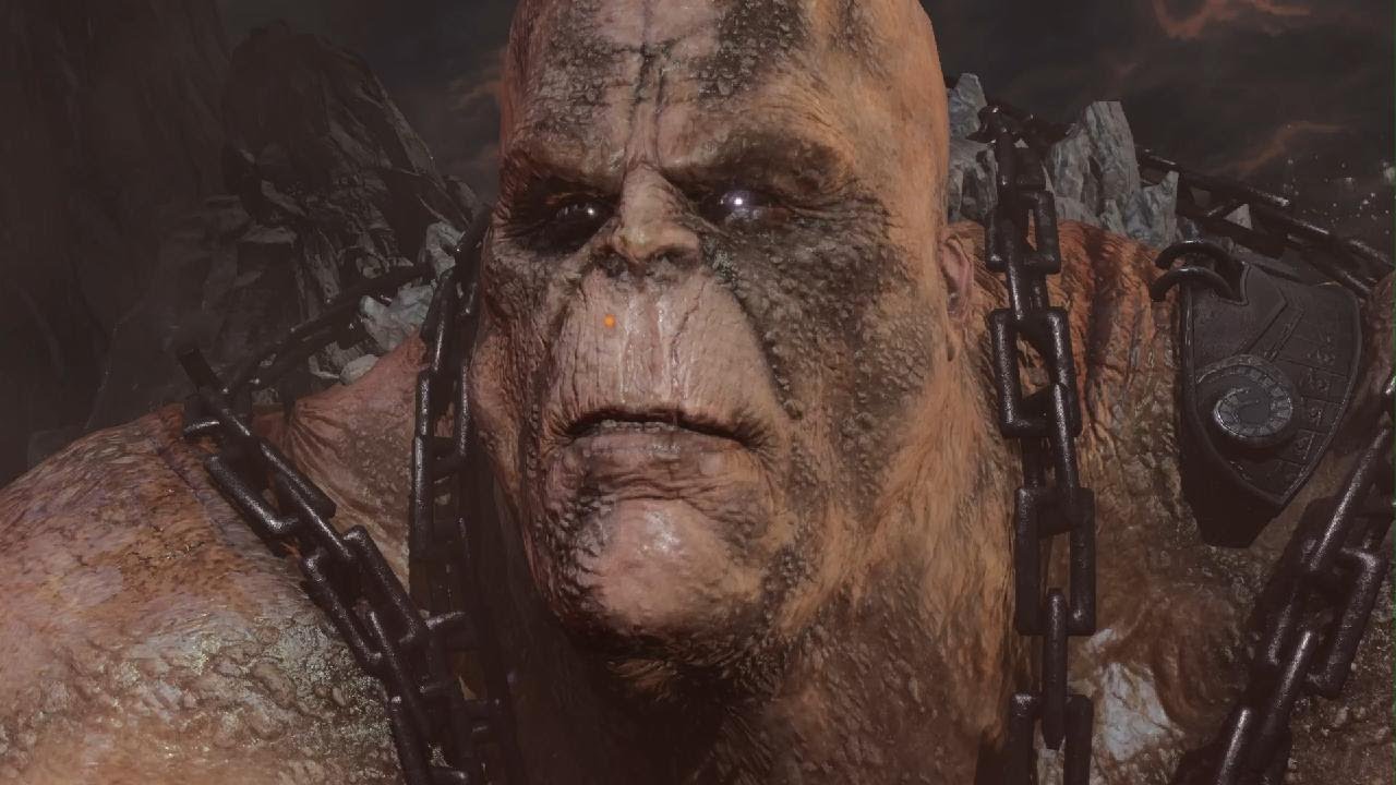 God of War 3 Cronos boss fight (PS5 Remastered) - YouTube