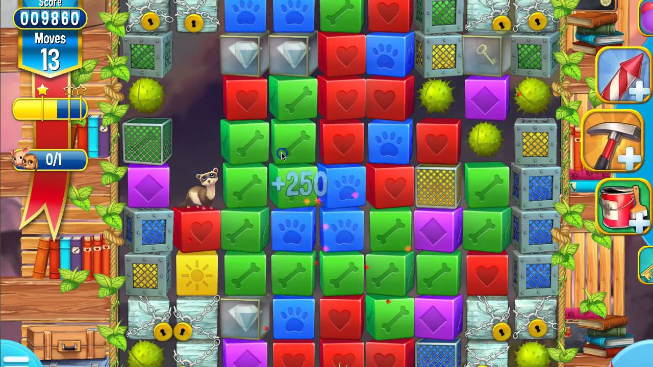 Pet Rescue Saga, Mystery Mountain 25th January Level 4 - YouTube