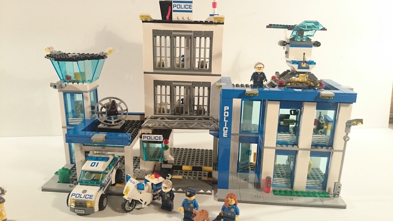Lego® - City - 60047 - Ausbruch aus der Polizeistation - Review + - YouTube