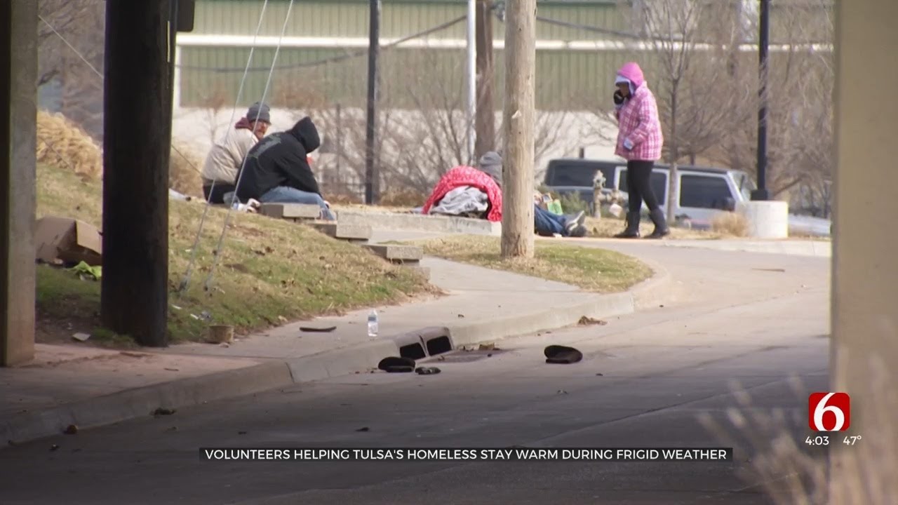 Volunteers In Tulsa Helping Homeless People Find Shelter During Frigid ...