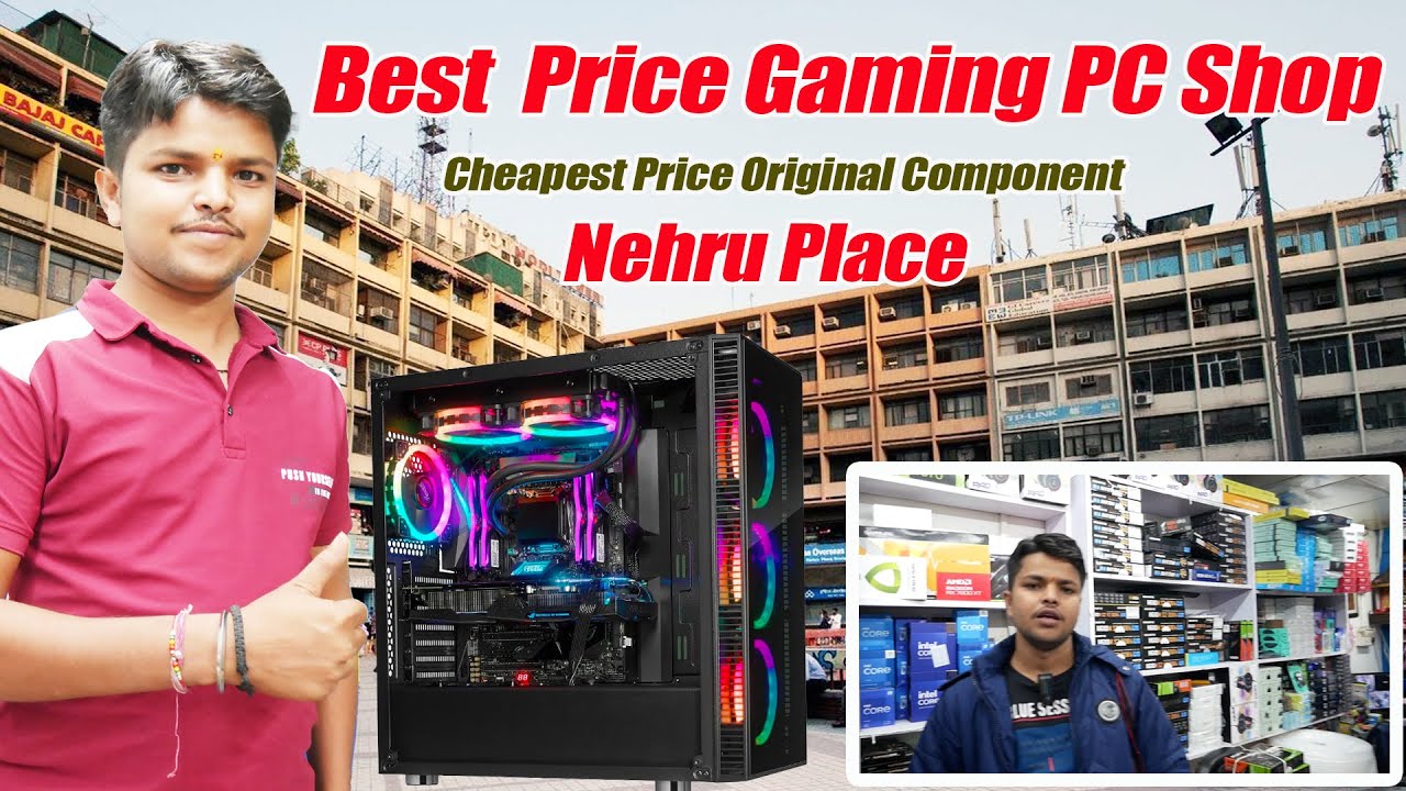 Best & Cheapest Gaming PC Computer Shop In Nehru Place - YouTube