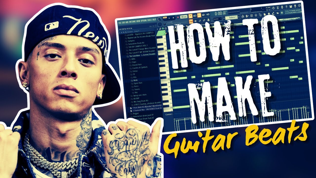 How To Make Melodic Guitar Drill Beats Central Cee - Daily Vlog (EP 28 ...