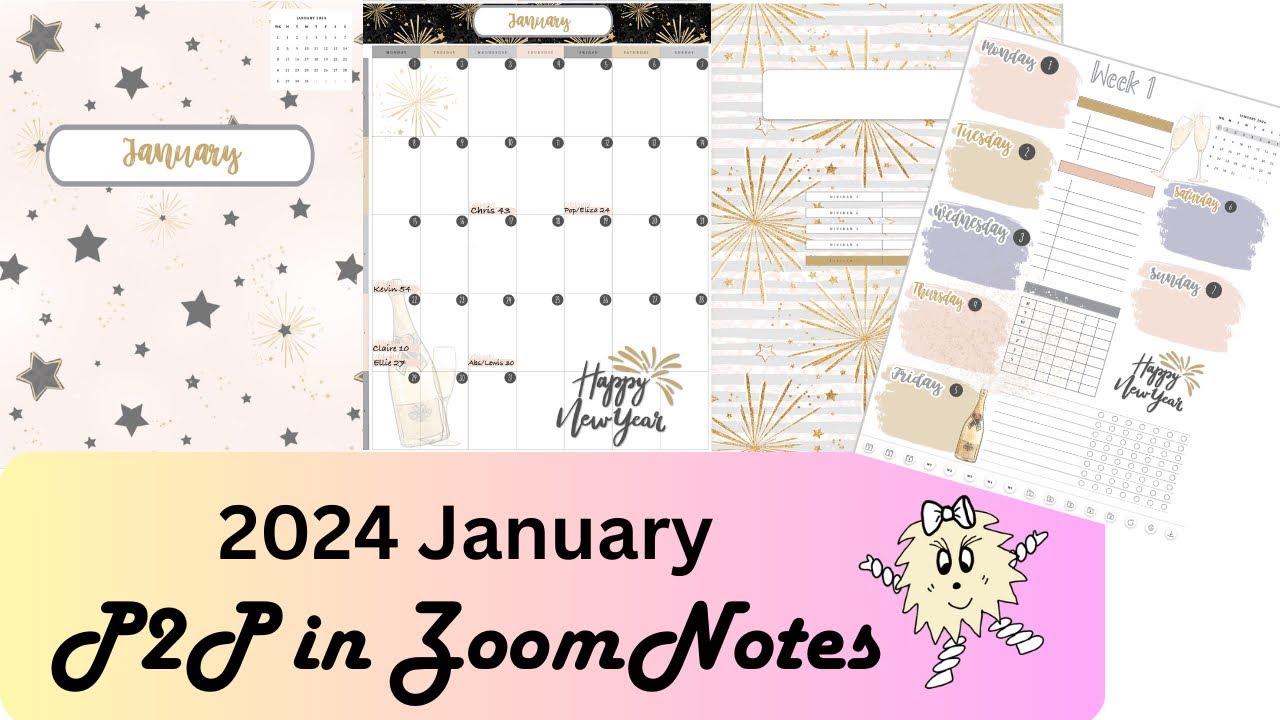 PWM January 2024 using P2P products in ZoomNotes - YouTube