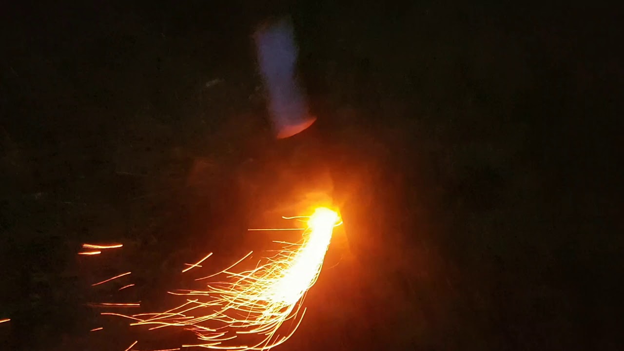Strobe rocket 16mm fail - YouTube