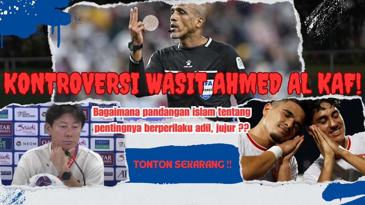 Kontroversi!! Apakah wasit Bahrain vs Indonesia menyalahi aturan? Dan ...