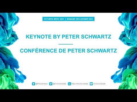 Keynote by Peter Schwartz | Futures Week 2023 - YouTube