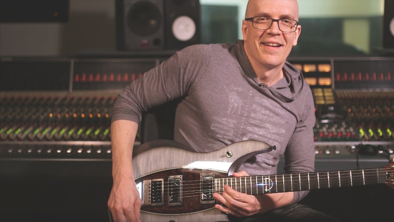 Devin Townsend Plays Guitar through Waves Delay & Reverb - YouTube