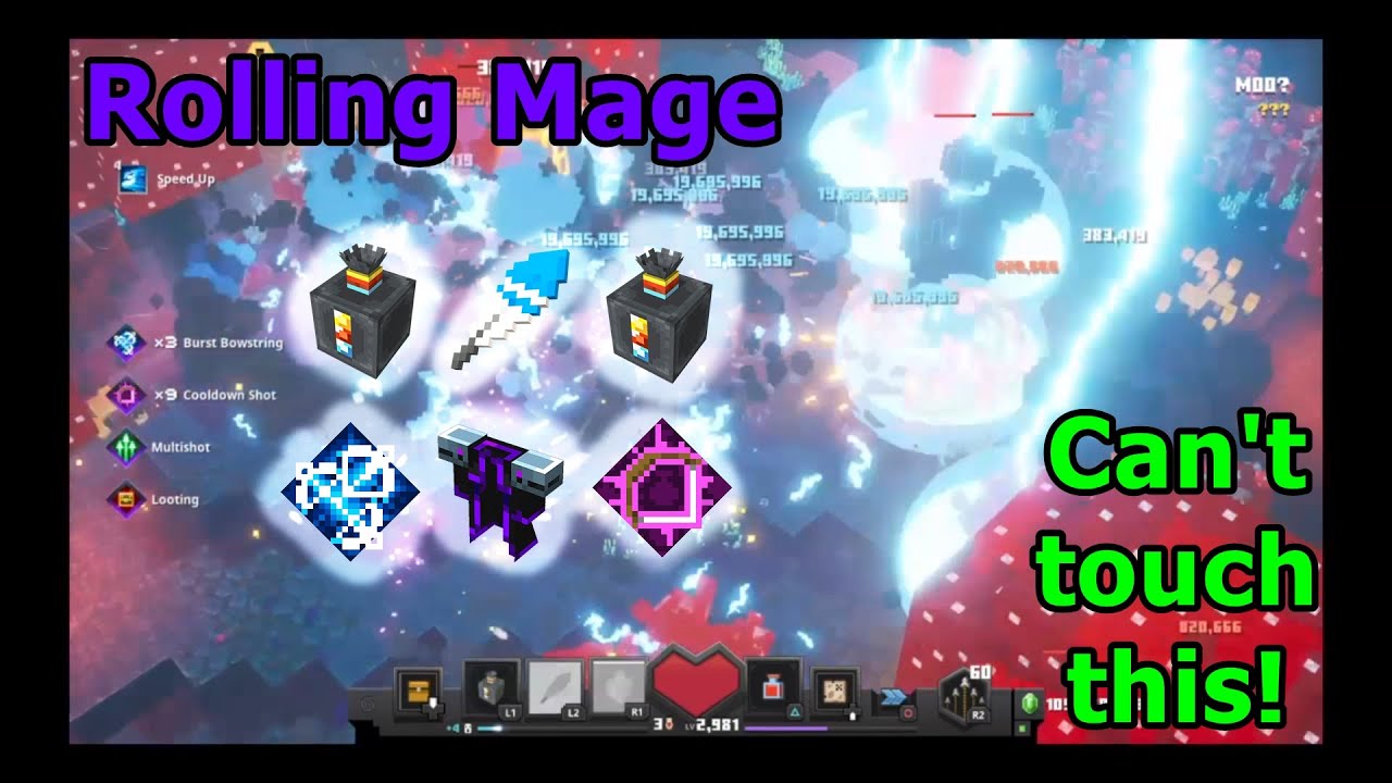 Hitless 100% Moo Run (Rolling Mage Build) | Apocalypse+25 - Minecraft ...