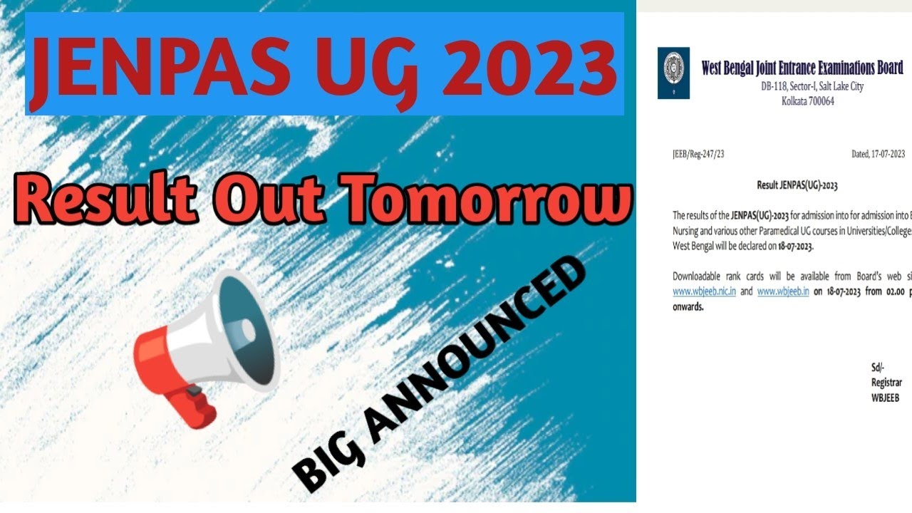 jenpas ug result published Tomorrow 18.07.2023 - YouTube