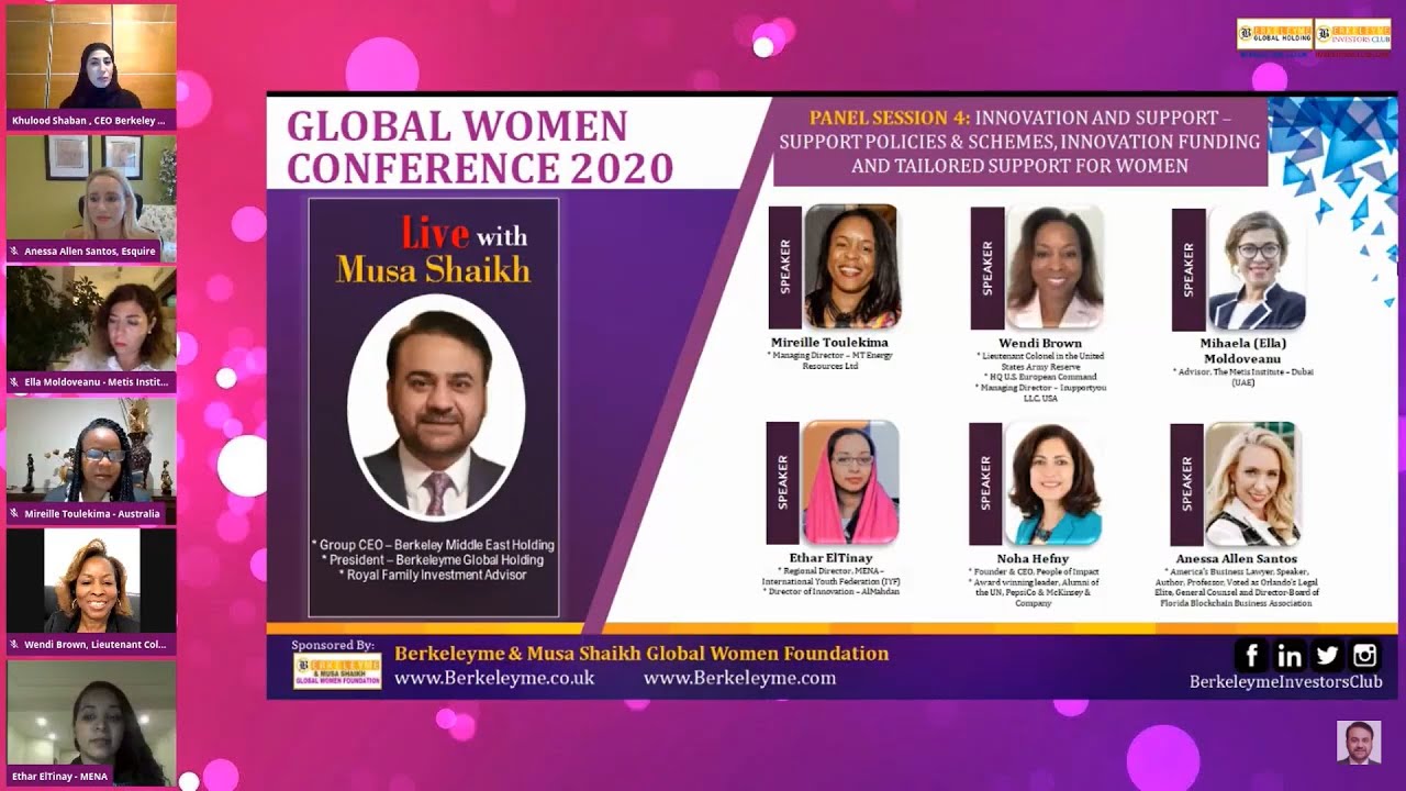 GLOBAL WOMEN CONFERENCE 2020 - YouTube