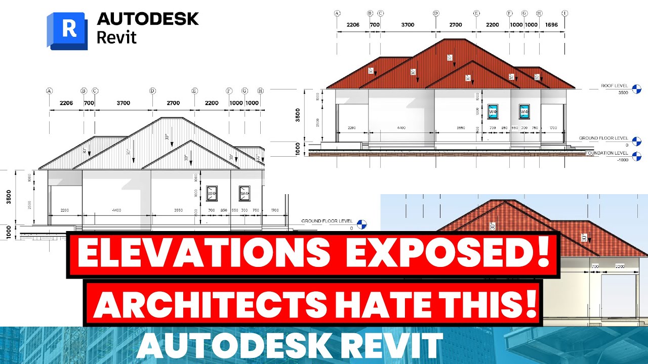 How To Make Perfect Elevations In Revit Fast! - YouTube