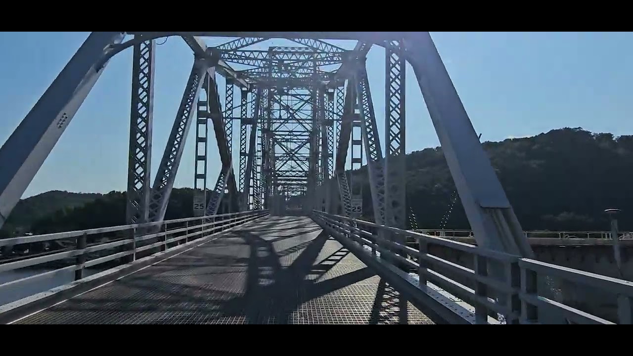 The iconic Blackhawk Bridge from Lansing, Iowa to Wisconsin. Slated for ...