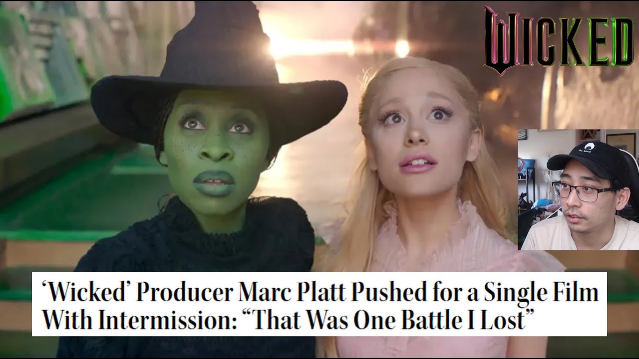 ‘Wicked’ Marc Platt Pushed for a Single Film With Intermission: “That ...