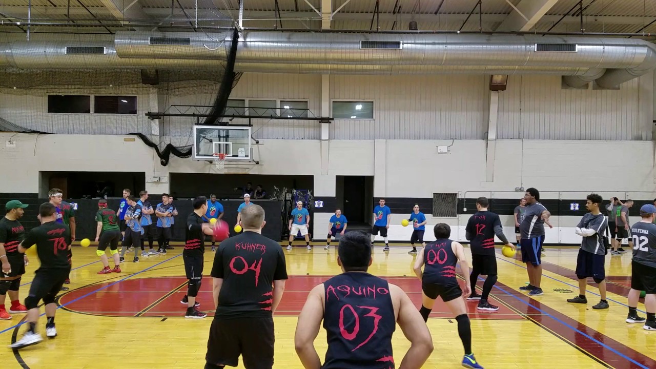 Elite Dodgeball: ROUND 1 :: New Jersey 04/01/2017(19) - YouTube