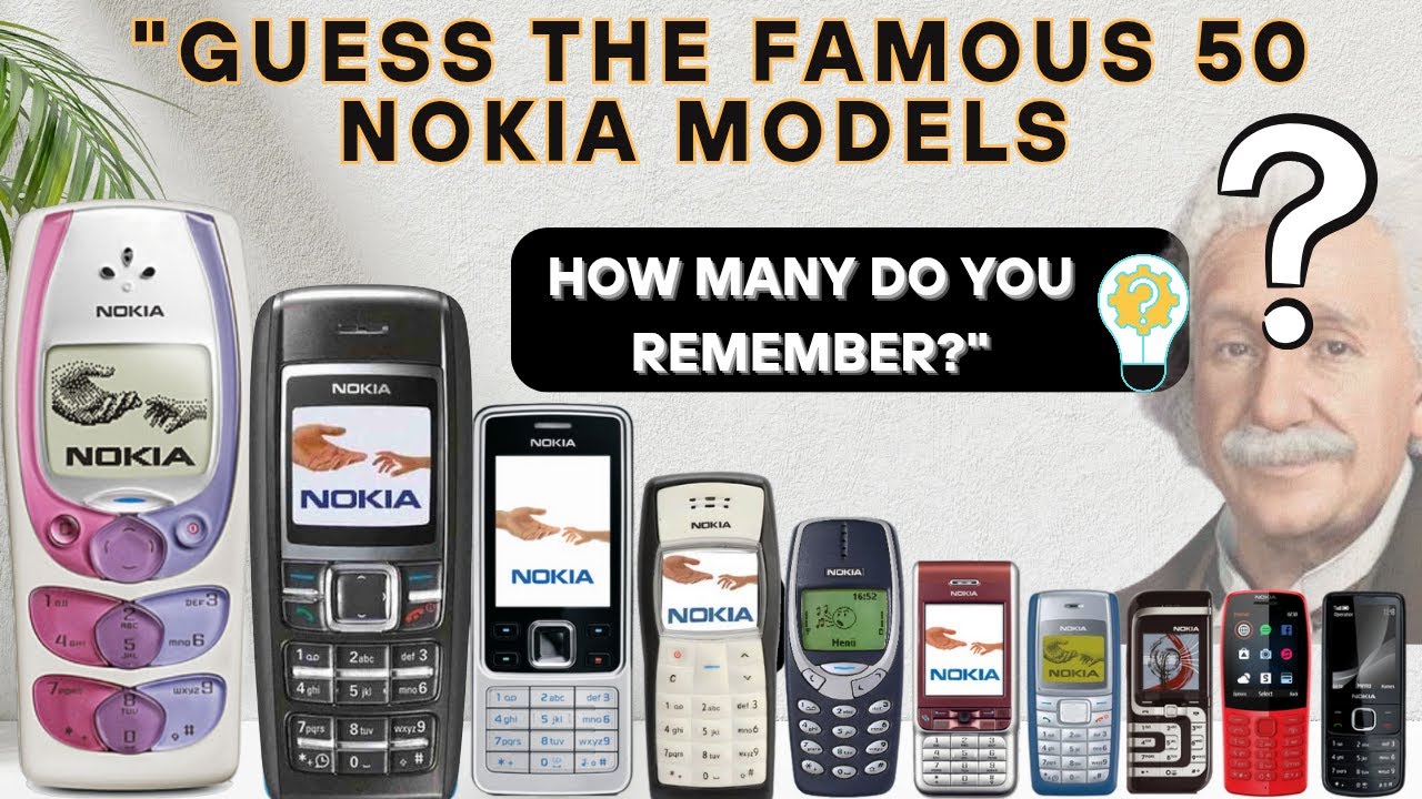 Guess the Famous 50 Nokia Models – The Phones That Made History - YouTube