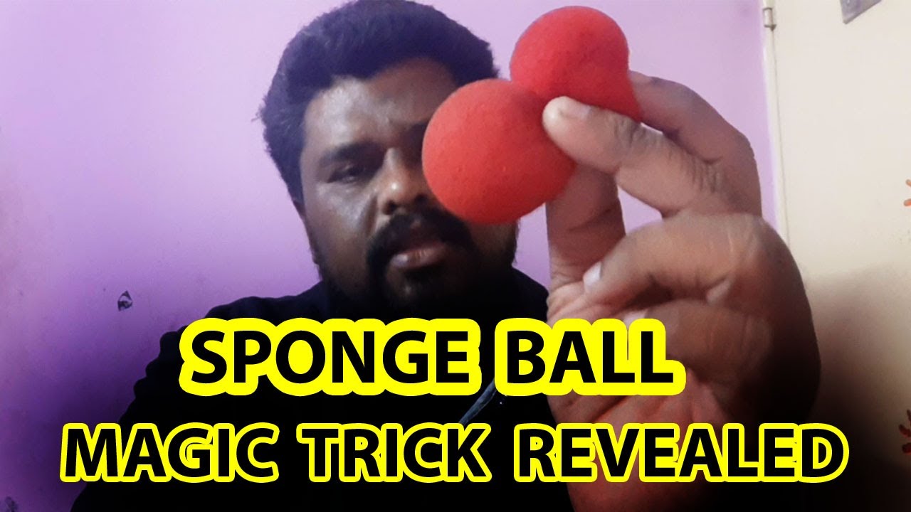 Visual magic trick | sponge ball magic trick Tutorial - YouTube