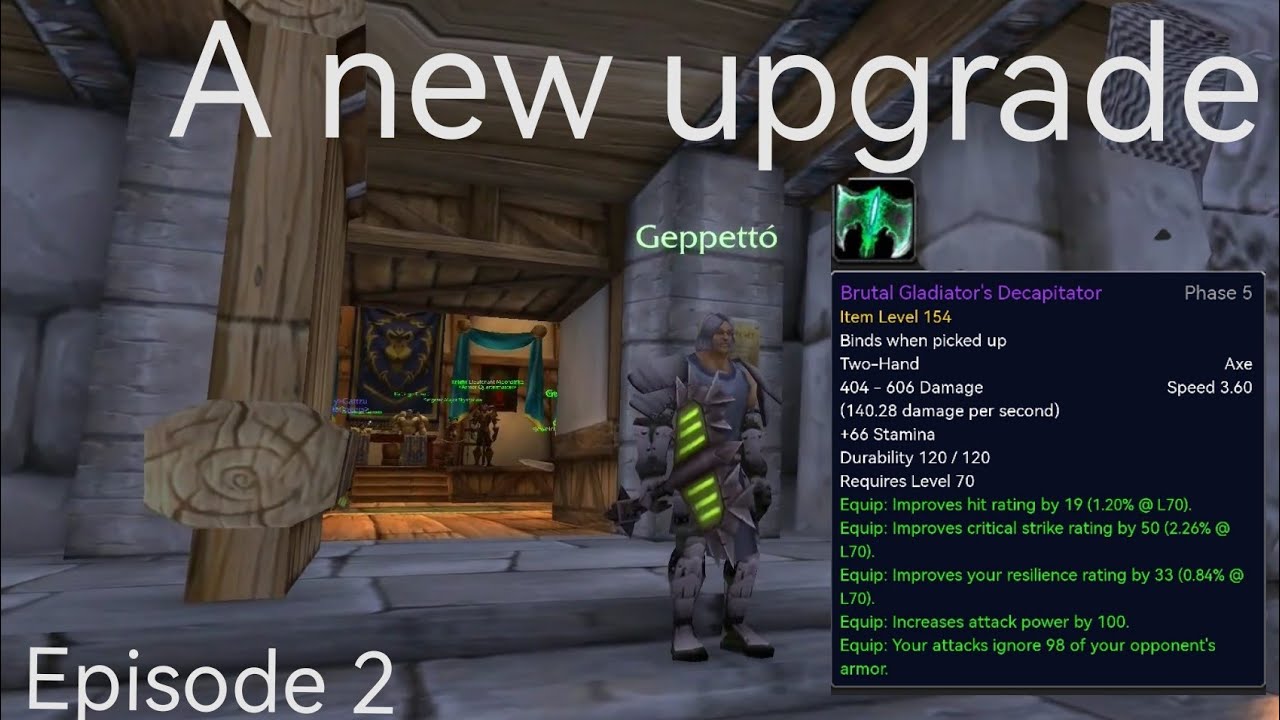 The adventures of Geppetto episode 2 - A new upgrade - YouTube