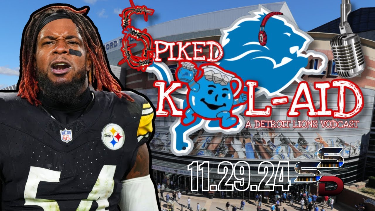 Detroit Lions Spiked Kool-Aid 11.29.24: THE HITS KEEPS COMING!! - YouTube